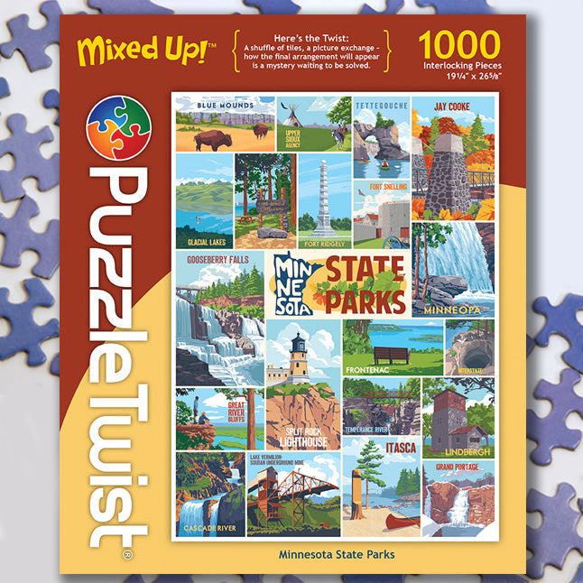 Minnesota State Parks Puzzle – 218 Clothing + Gift