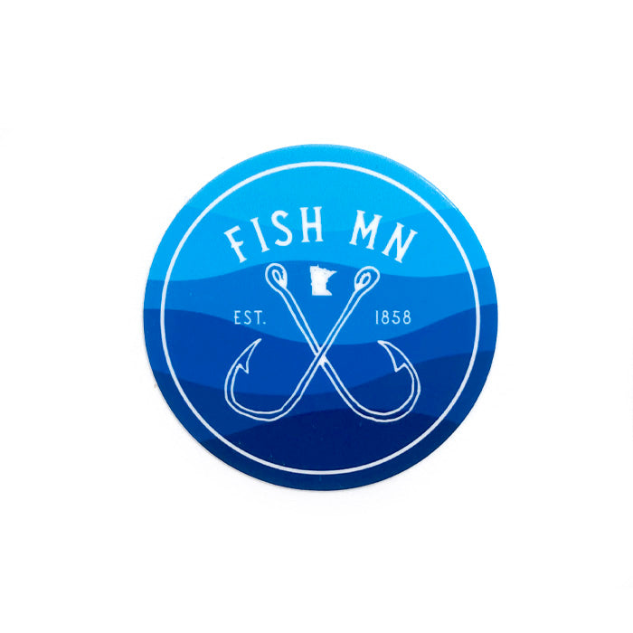 Fish MN Sticker – 218 Clothing + Gift