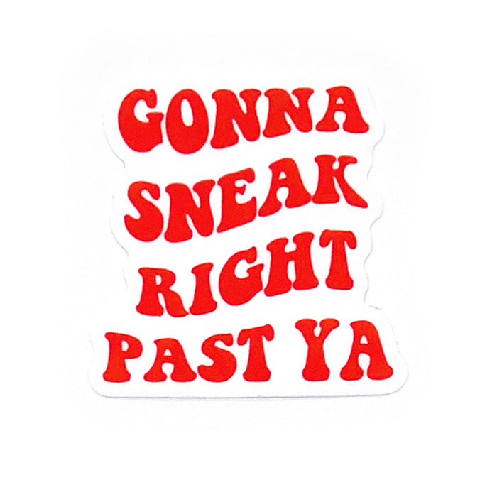 Sneak Past Ya Sticker – 218 Clothing + Gift
